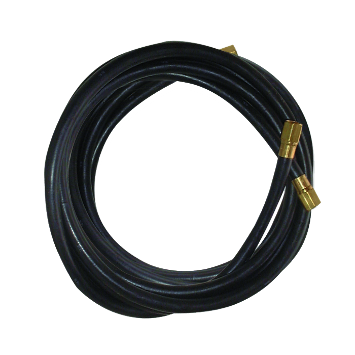 25 ft. CO2 Wheeled Unit Hose, 1/2"F x 1/2" F : Steel Fire Equipment
