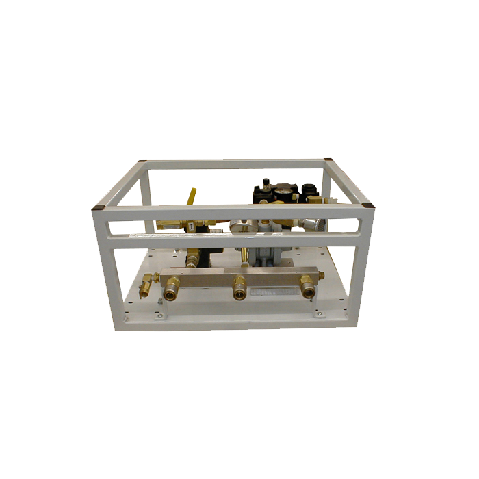 Air Operated Triple Hose Tester : Steel Fire Equipment