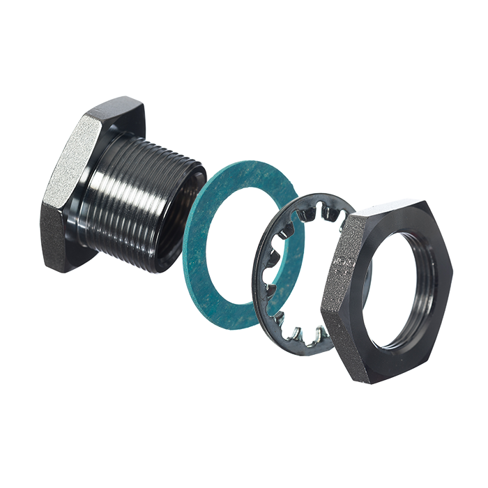 Pipe Adapter, 1-5/8" Hole Size, 1" Pipe Size : Steel Fire Equipment