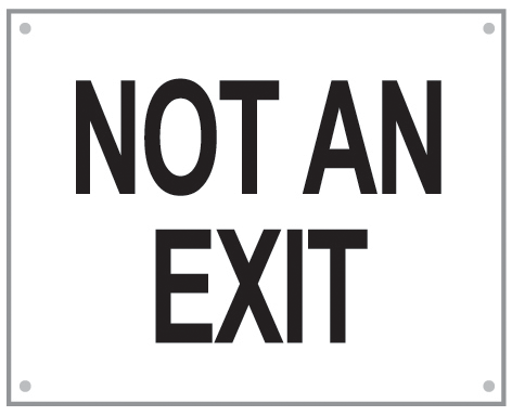 Custom Signs : Steel Fire Equipment